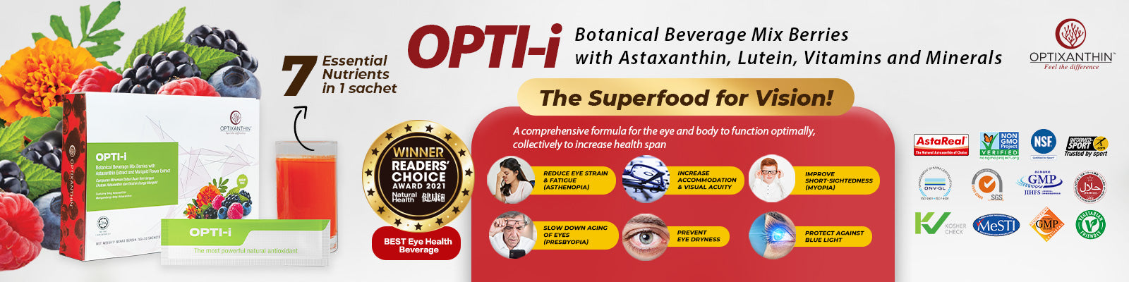 Optixanthin | A Potent Protector Of Vision